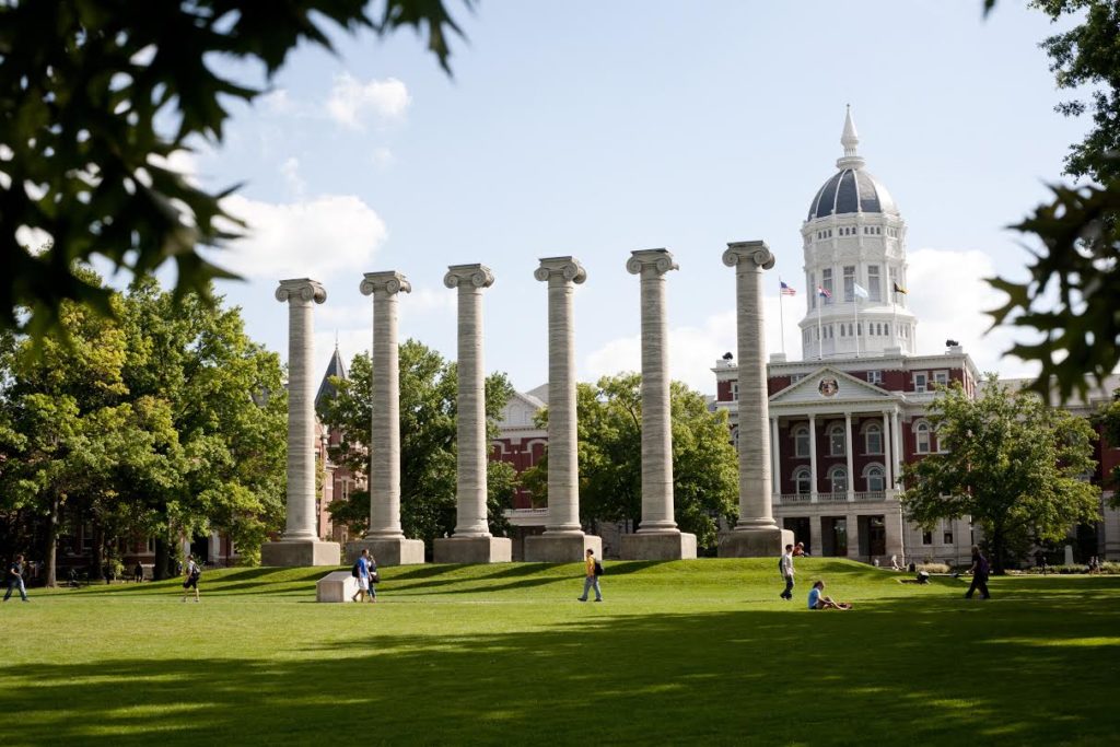 The Columns and Jesse Hall | Kinder Institute